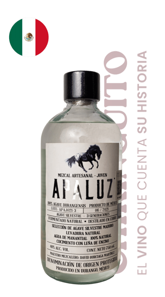 APALUZ Mezcal Apaluz AGAVE CENIZO - Chiringuito